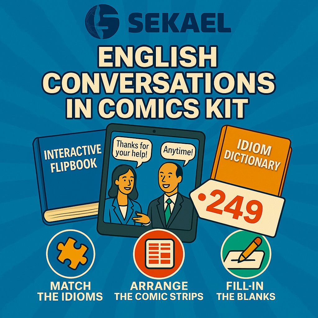 English Conversation in Comic – Prep-Class Digital Services