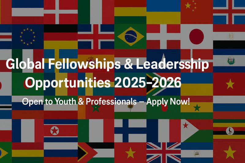 🌍 67 Global Fellowships & Leadership Opportunities for 2025–2026 ...